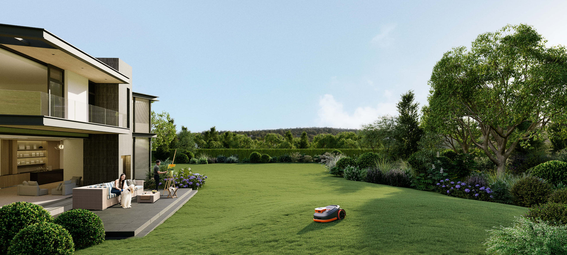 Navimow H2 Robotic Lawn Mower | No Wires, No Antenna – Segway Navimow ...