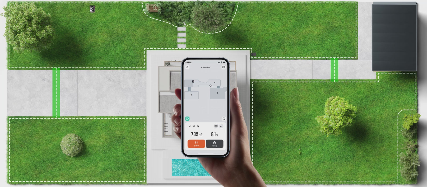 Segway Navimow H Series - Robot Mowers Without Perimeter Wire | Segway ...